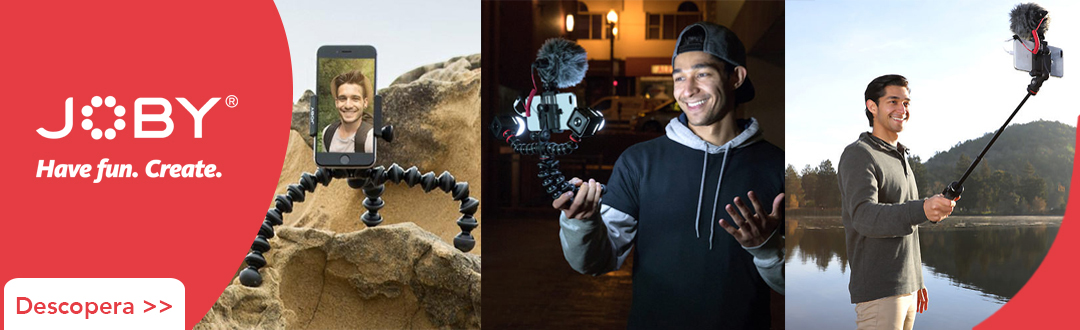 Descopera universul creativ Joby - Simus Distribution